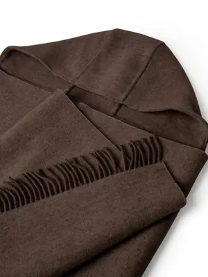 Brunello Cucinelli Knitted Fringed Scarf