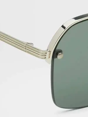 Zegna Logo Sunglasses