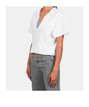 Gimaguas Alina V-neck T-shirt - White