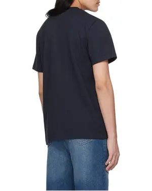A.p.c. Platine Logo Printed T-shirt - Dark Navy