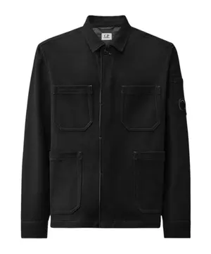 C.P. COMPANY Long-sleeve Casual Jacket - Black