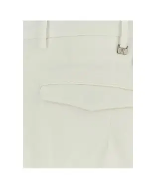 PT TORINO Tailored Trousers - White
