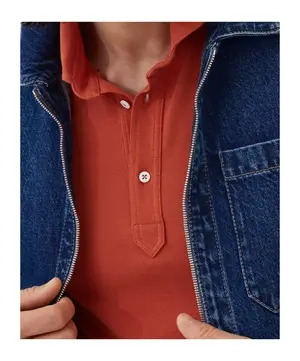 Brunello Cucinelli Cotton Polo Shirt