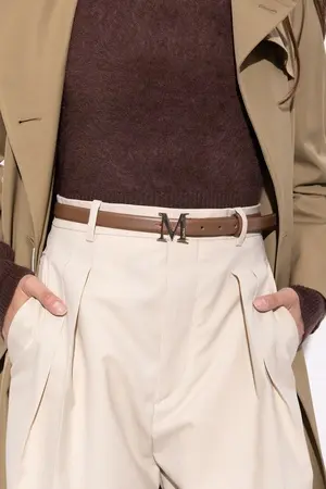 Max Mara Logo Belt
