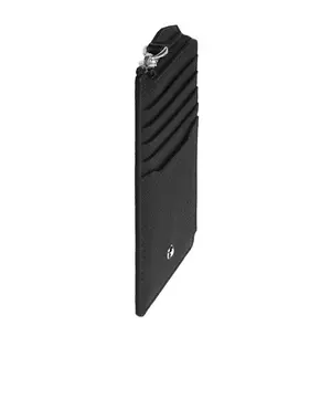 Montblanc Card Holder 7cc With Zip In Sartorial Leather