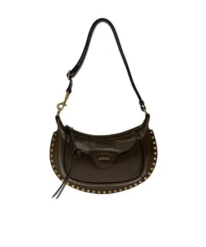 Isabel Marant Étoile Letter Detail Shoulder Bag - Green