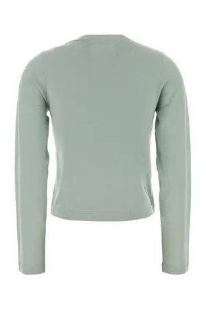 Extreme Cashmere Crew-neck Knit Top - Mint Green