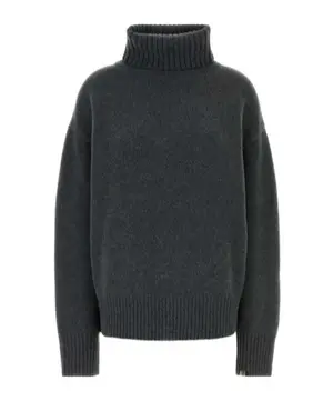 Extreme Cashmere Turtleneck Sweater - Black
