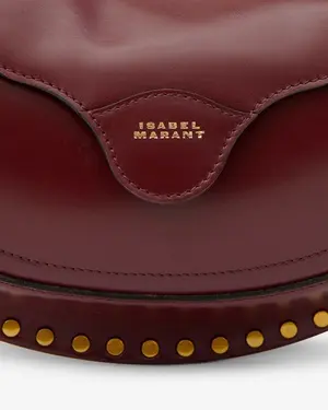 Isabel Marant Étoile Moon Pocket Shoulder Bag - Wine Red
