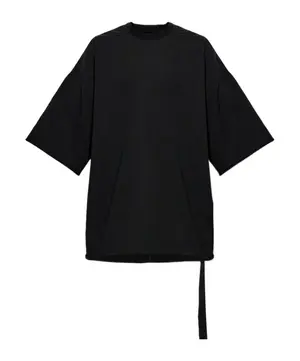 Rick Owens Crew Neck Short-sleeved T-shirt - Black