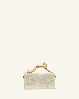 LANVIN Pencil Cat Nano Clutch Bag