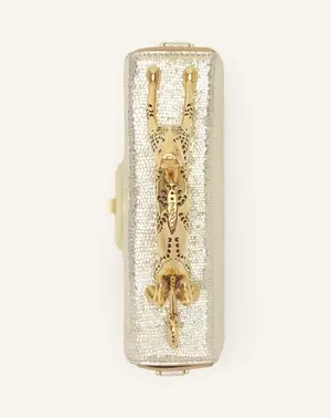 LANVIN Pencil Cat Nano Clutch Bag