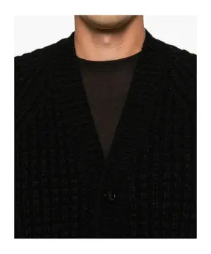 ROBERTO COLLINA Long-sleeve V-neck Cardigan