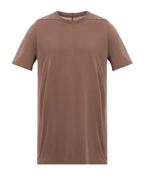 Rick Owens Crew Neck Short-sleeved T-shirt - Brown