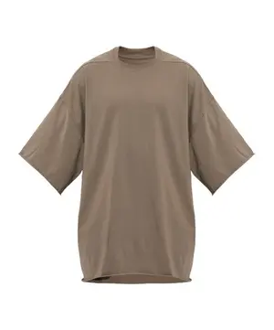 Rick Owens Crew Neck Short-sleeved T-shirt - Brown