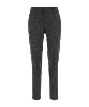 PT TORINO Casual Trousers With Belt Loops - Black