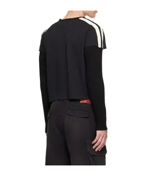 424 FAIRFAX Distressed Crew Neck T-shirt