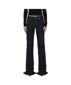 HAIKURE Belt-loop Jeans - Black