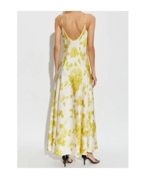 ALLSAINTS Floral Print Spaghetti Strap V-neck Maxi Dress