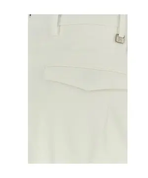 PT TORINO Tailored Trousers - White