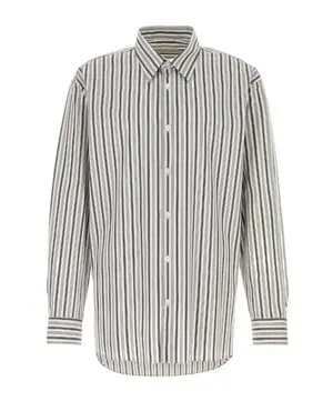 Dries Van Noten Croom Embroidered Stripe Shirt