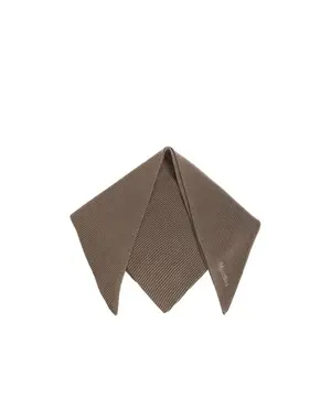 Max Mara Knitted Scarf - Brown