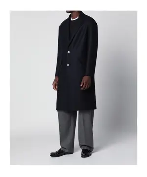 Harris Wharf London Single-breasted Long Coat