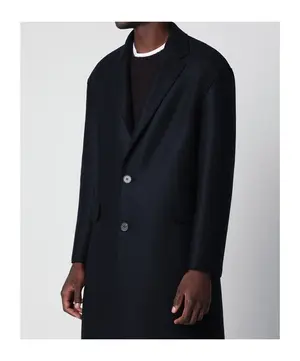Harris Wharf London Single-breasted Long Coat