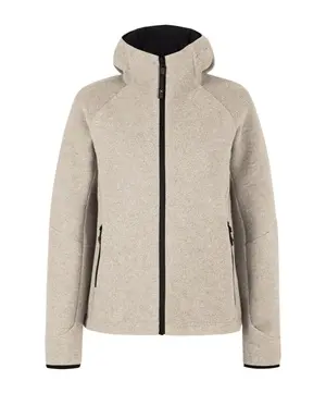 MONTURA Long-sleeve Zip-up Hooded Jacket - Nude