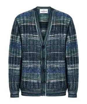 Missoni V-neck Cardigan - Dark Blue