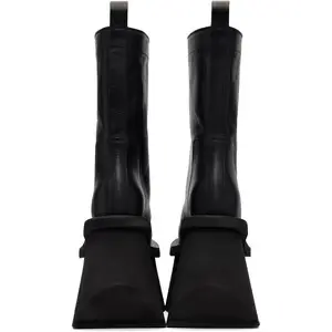 Rick Owens Tower Factory Platform Mid-calf Boots