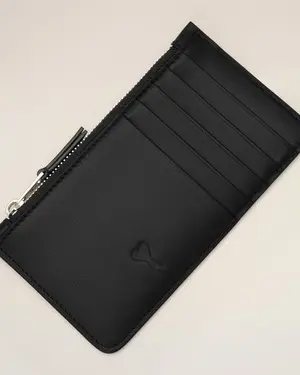AMI Paris Zipper Card Holder