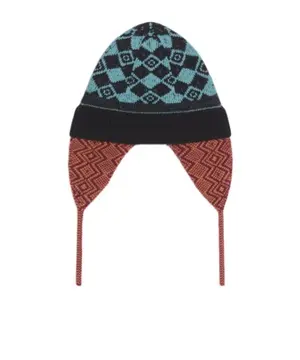 Dries Van Noten Jacquard Wool Hat - Black