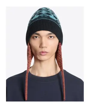 Dries Van Noten Jacquard Wool Hat