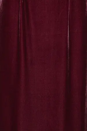 ROTATE BY BIRGER CHRISTENSEN Silk Velvet Strap Dress