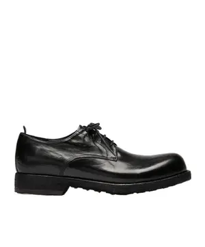 Officine Creative Leather Derby Shoes - Black