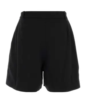 Alessandra Rich Pleated Bermuda Shorts - No
