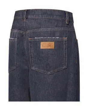 MAISON MARGIELA Wide-leg Jeans With Distressing