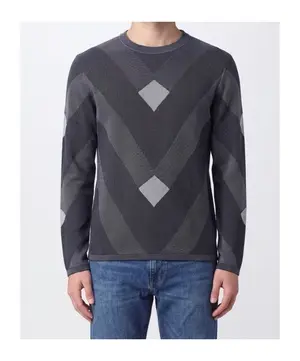 Emporio Armani Argyle Pattern Sweater