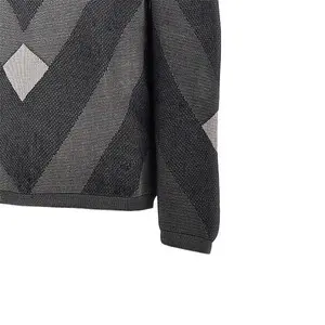 Emporio Armani Argyle Pattern Sweater
