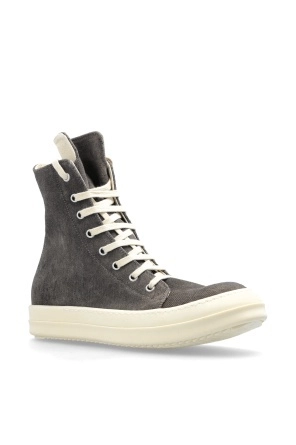 Rick Owens Lace-up Zip-up High-top Sneakers