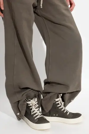 Rick Owens Lace-up Zip-up High-top Sneakers