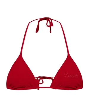 Dsquared2 Lace-up Bikini Top - Red