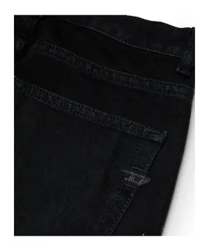 DIESEL® Embellished Raw-cut Jeans