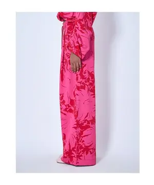 Dries Van Noten Floral Loose Trousers