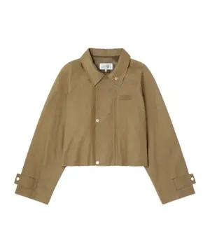 MAISON MARGIELA Cropped Coated Trench Jacket