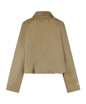 MAISON MARGIELA Cropped Coated Trench Jacket