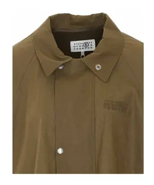 MAISON MARGIELA Cropped Coated Trench Jacket