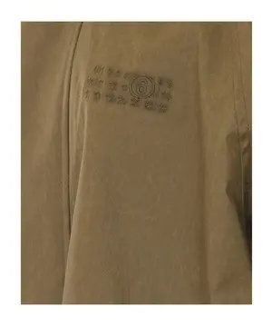 MAISON MARGIELA Cropped Coated Trench Jacket