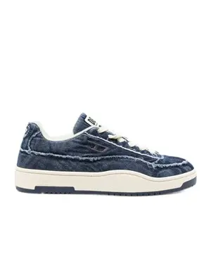 DIESEL® Lace-up Sneakers - Black